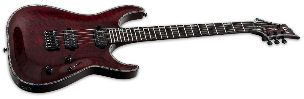 ESP Ltd H-1001 See Thru Black Cherry | Live Louder