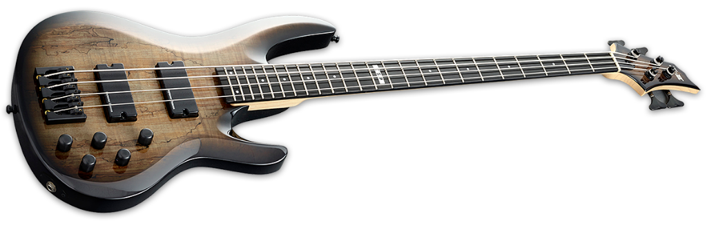 ESP E-II BTL-4 Black Natural Burst | Live Louder