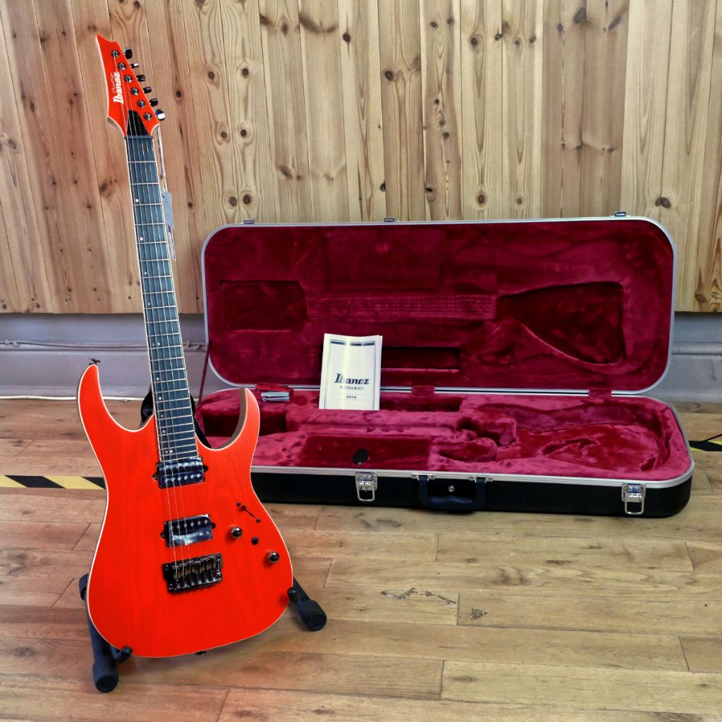 Ibanez RGR5221-TFR Prestige, Trans Fluorescent Orange | Live Louder