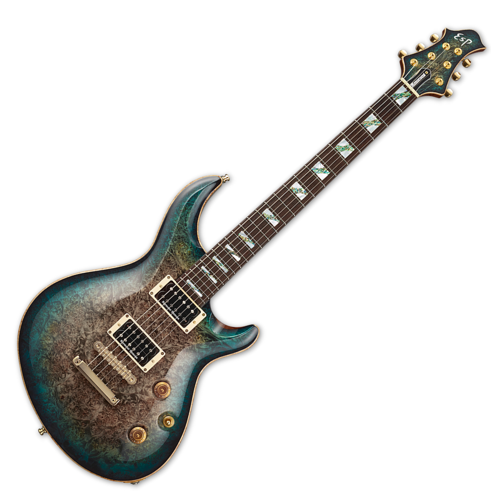 ESP Mystique NT-CTM FM Black Blue Burst | Live Louder