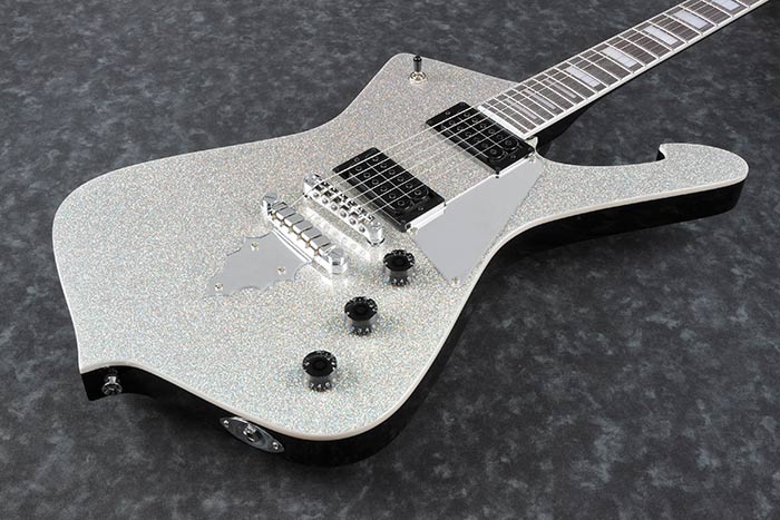 Ibanez PS60-SSL Paul Stanley Signature, Silver Sparkle | Live Louder