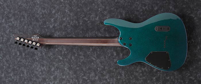 Ibanez S671ALB-BCM Axion Label, Black Aurora Burst | Live Louder
