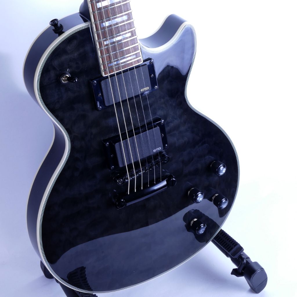 Epiphone Les Paul Custom Prophecy Plus, Midnight Ebony (Pre-owned, 2019 ...