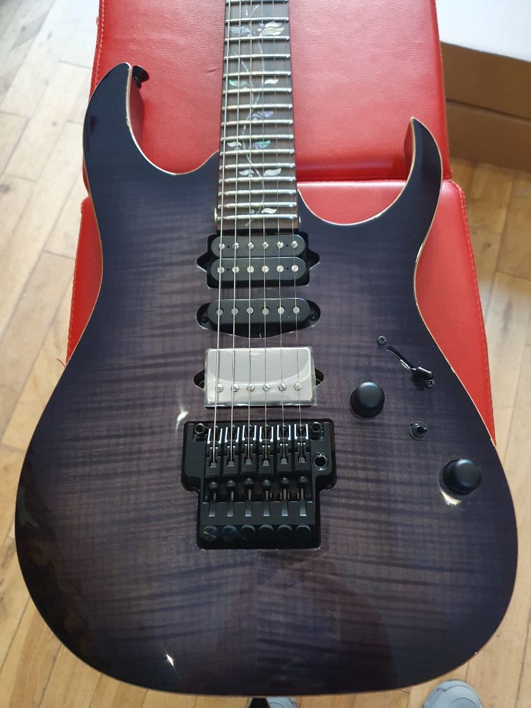 Ibanez RG8870-BRE J-Custom, Black Rutile (B stock) | Live Louder