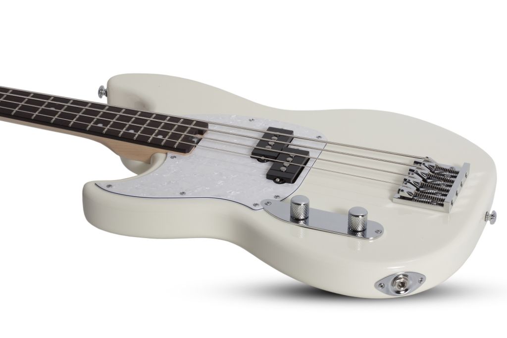 Schecter Bass - Banshee Bass Olympic White LH | Live Louder