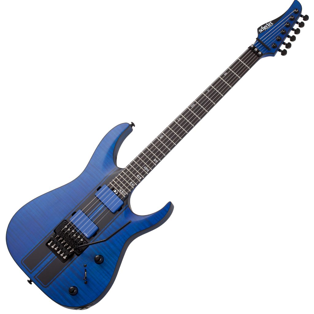 Schecter Banshee GT-FR Satin Trans Blue | Live Louder