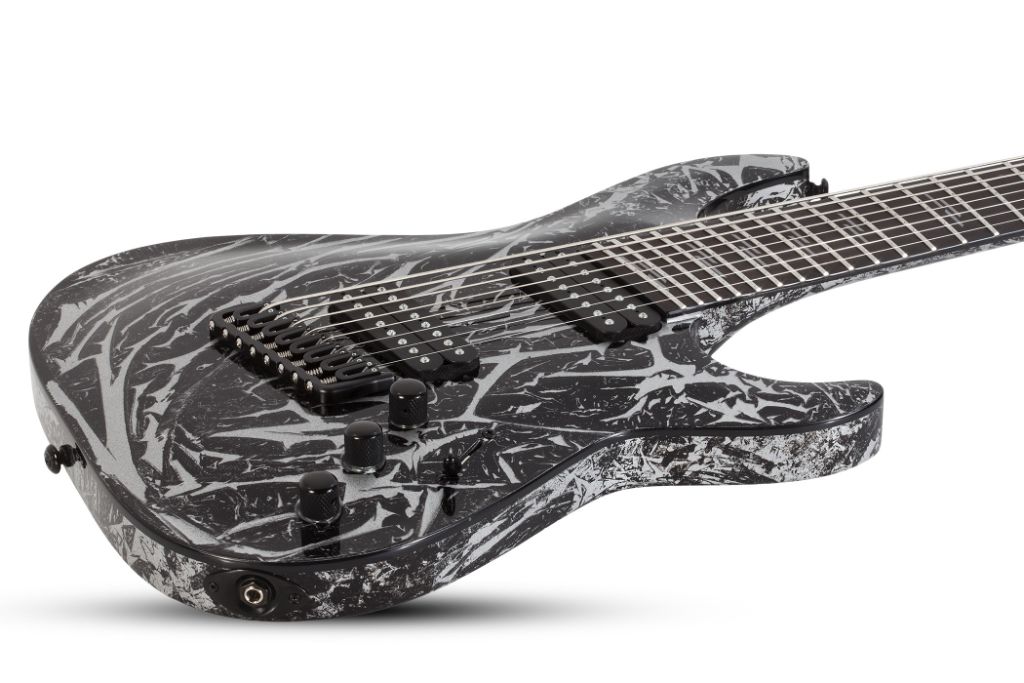 Schecter C-8 Multi Scale Silver Mountain | Live Louder