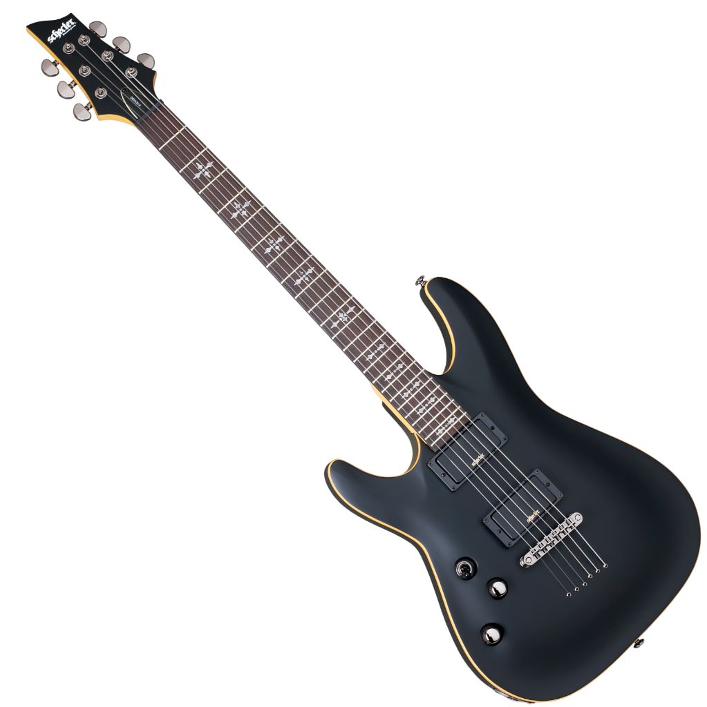 Schecter Demon-6 Aged Black Satin LH | Live Louder