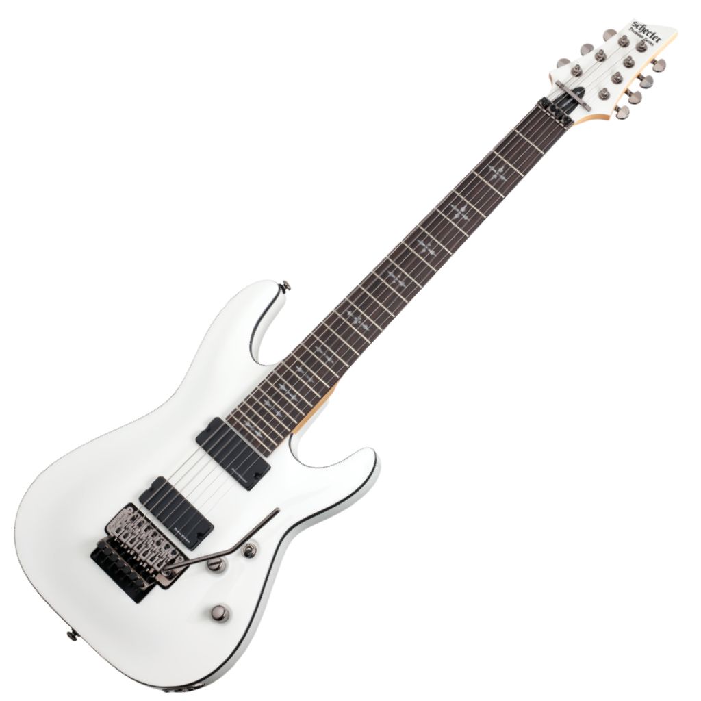 Schecter Demon-7 FR Vintage White | Live Louder