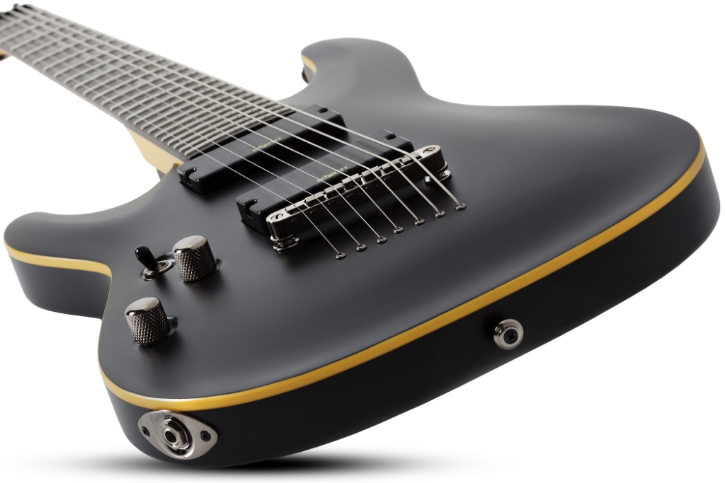 Schecter Demon-7 Aged Black Satin LH | Live Louder