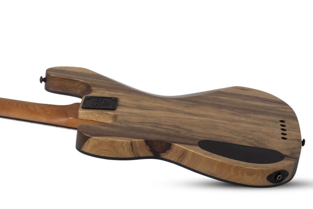 Schecter Bass - Model-T 5 Exotic Black Limba | Live Louder