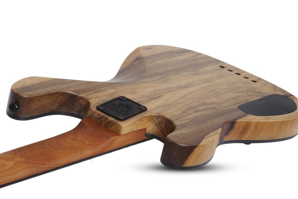 Schecter Bass - Model-T 5 Exotic Black Limba | Live Louder