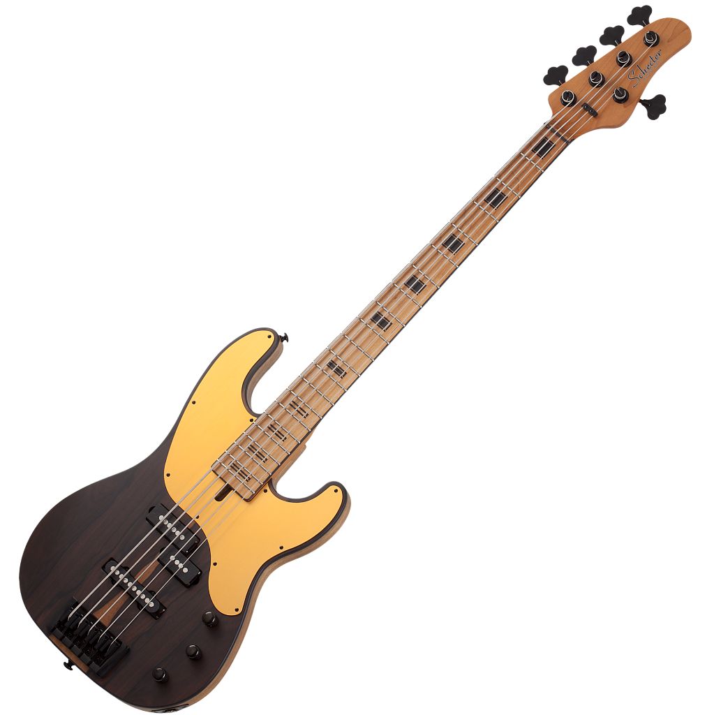Schecter Bass - Model-T 5 Exotic Ziricote | Live Louder