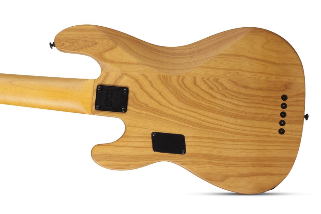 Schecter Bass - Model-T Session-5 Aged Natural Satin | Live Louder