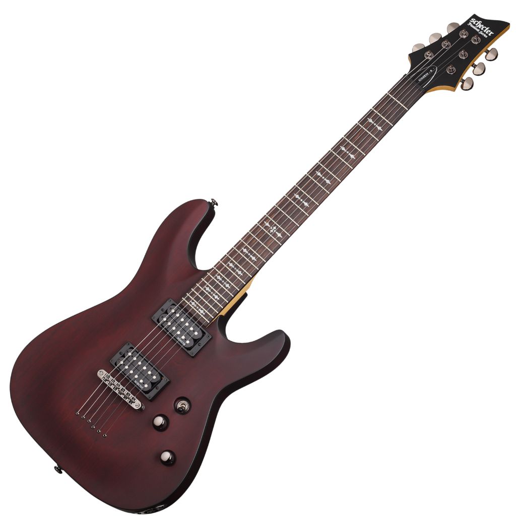 Schecter Omen-6 Walnut Satin | Live Louder