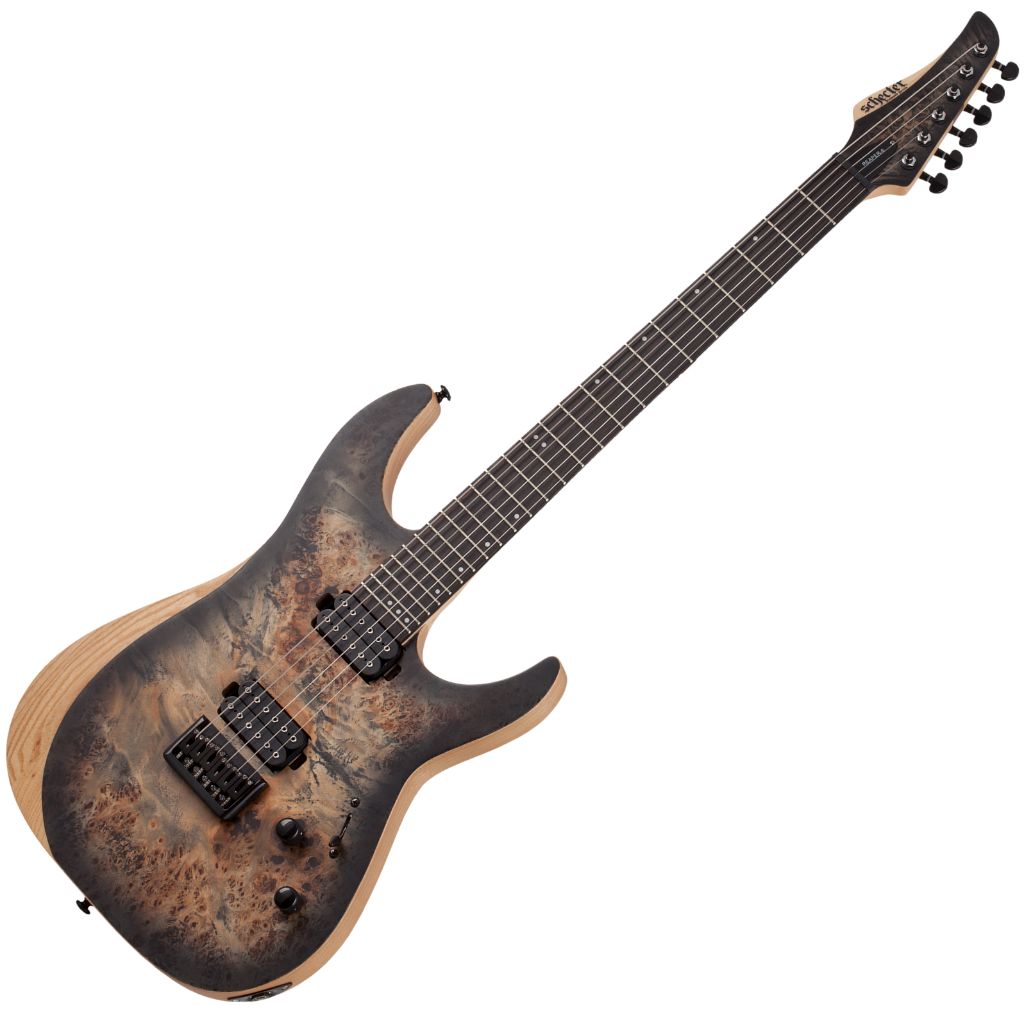 Schecter Reaper-6 Charcoal Burst | Live Louder