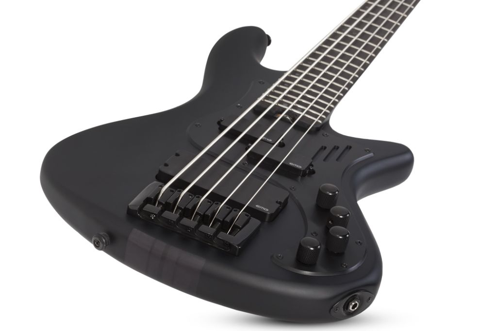 Schecter Bass Stiletto-5 Stealth Pro Satin Black | Live Louder