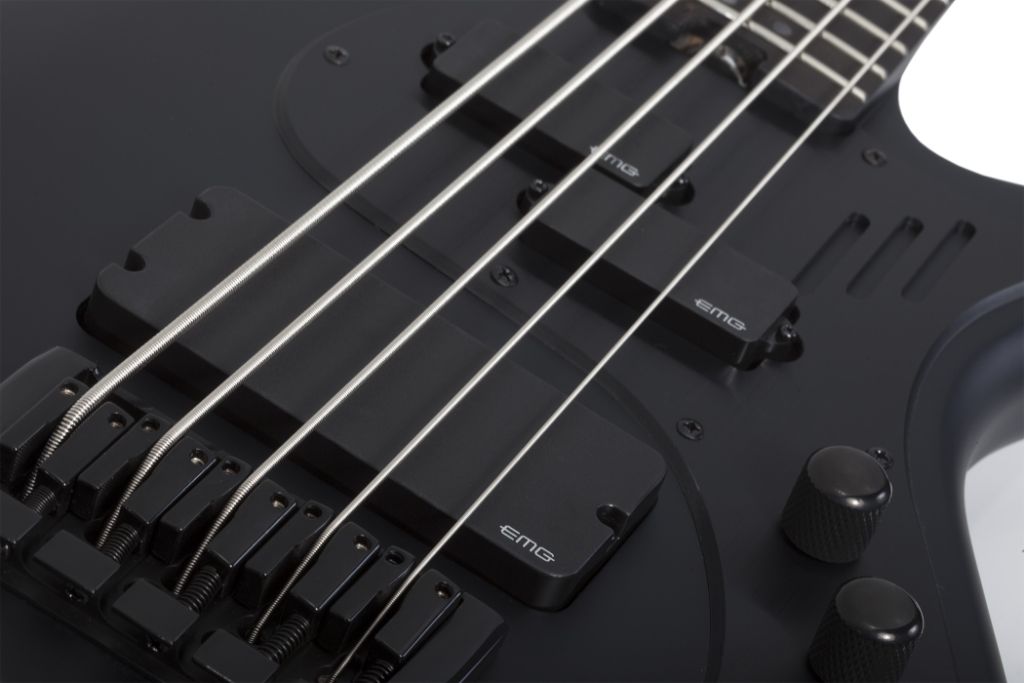 Schecter Bass Stiletto-5 Stealth Pro Satin Black | Live Louder