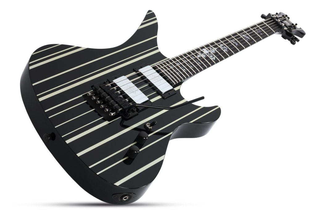 Schecter Synyster Gates Custom w USA p/u Black/Silver | Live Louder