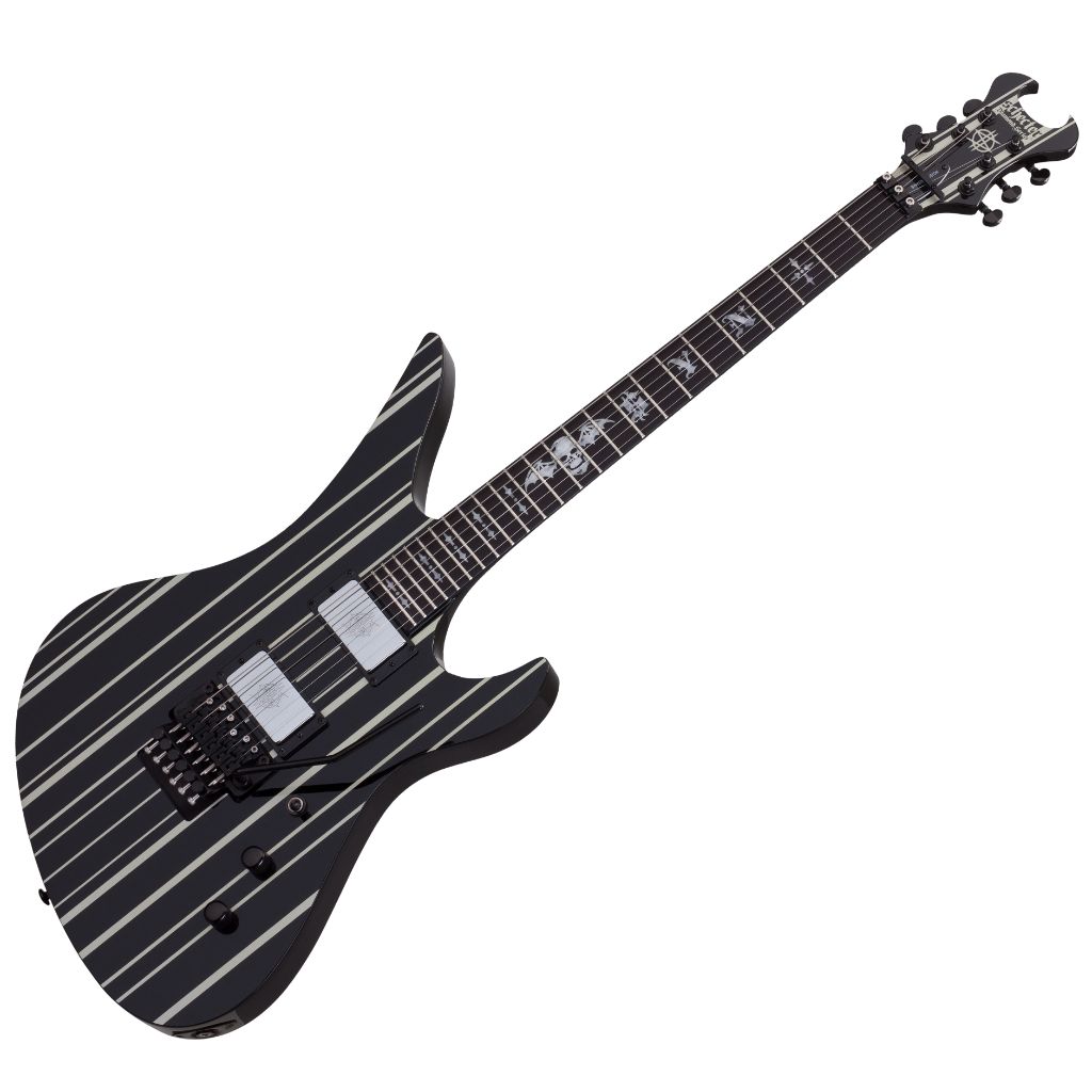 Schecter Synyster Gates Custom w USA p/u Black/Silver | Live Louder