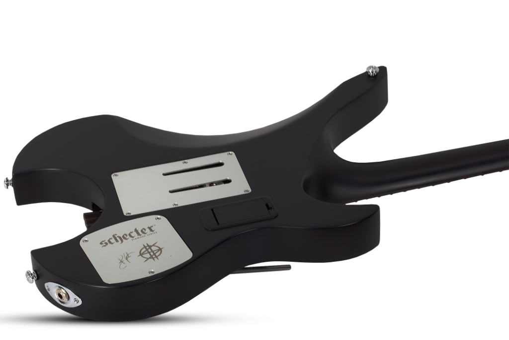 Schecter Synyster Gates Custom-6 TR S Headless SBK Satin Black Left ...