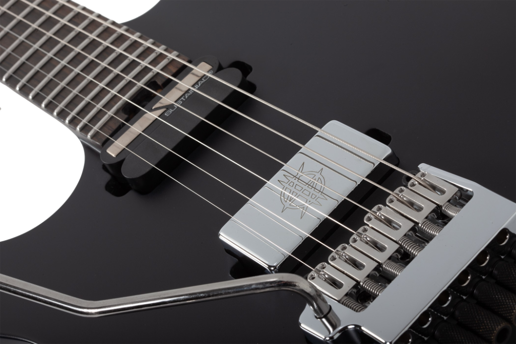 Schecter Synyster Gates Custom-6 TR S Headless SBK Satin Black Left ...