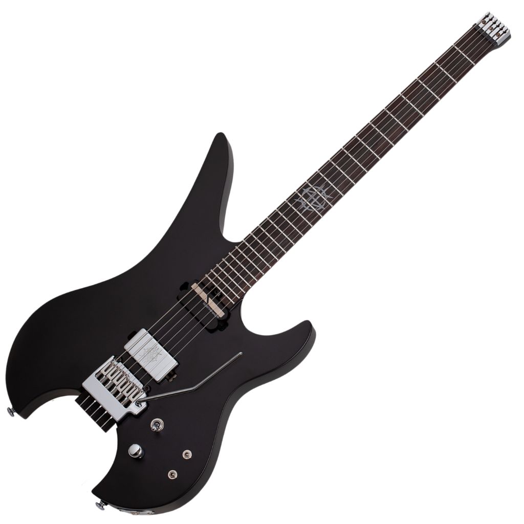 Schecter Synyster Gates Custom-6 TR S Headless SBK Satin Black | Live ...